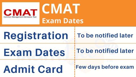 CMAT Exam Dates
