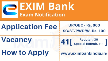 Export Import(EXIM) Bank MT 2022 Notification: Check EXIM Notifictaion ...